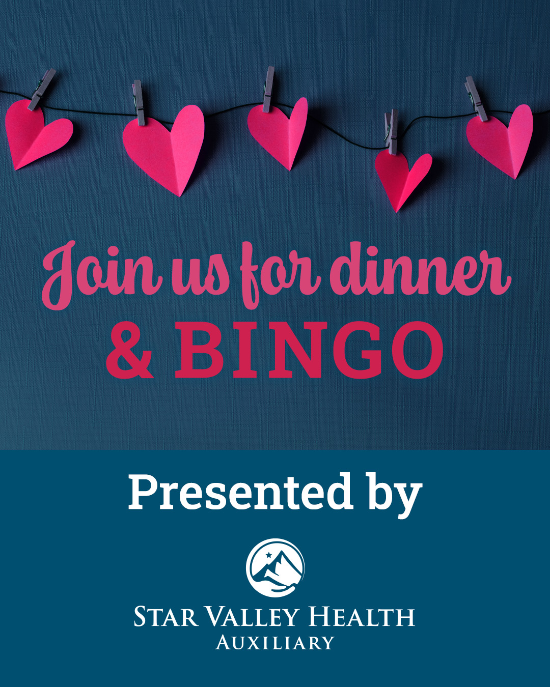 Valentine's Day Dinner and BINGO - Star Valley Health